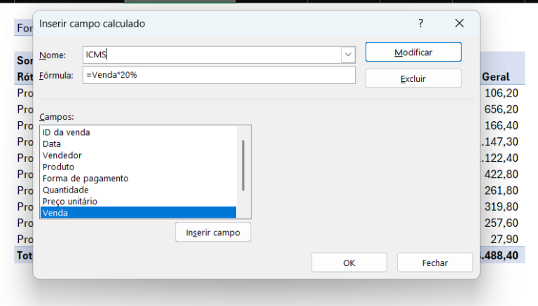 Tabelas Dinâmicas no Excel - Mapa Excel